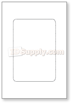 Teslin Military 1-up - Inkjet